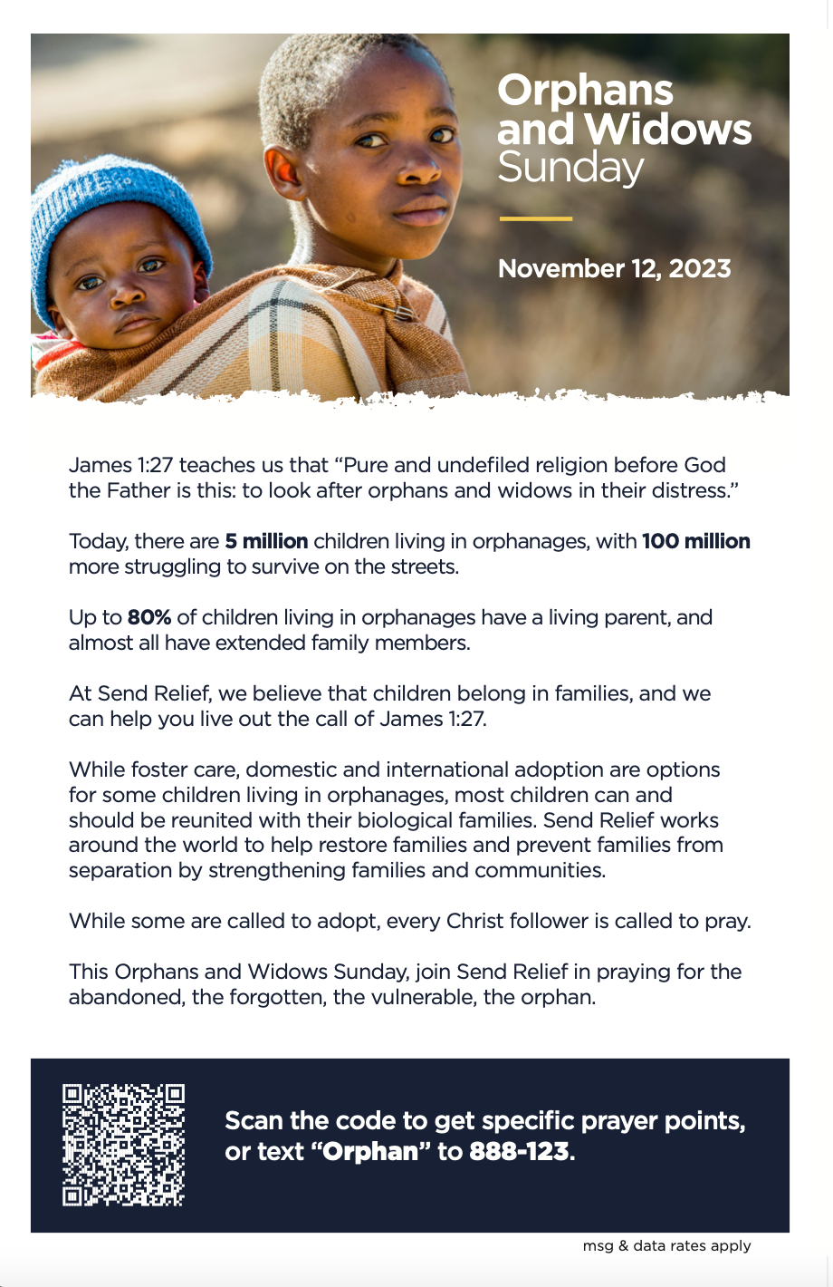 Orphan - Send Relief